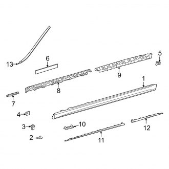 2022 Mercedes S Class Replacement Rocker Panels – CARiD.com