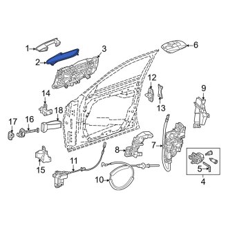 Mercedes EQE Door Handles & Window Crank Handles — CARiD.com