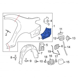 Mercedes S Class OEM Quarter Panels & Parts | Rear & Front — CARiD.com