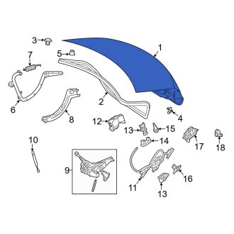 Mercedes Car Replacement Trunk Lids & Parts — CARiD.com