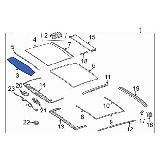 Mercedes GLE Class Sunroofs & Components — CARiD.com