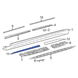 Mercedes GLE Class Rocker Panels, Floor Pans, Moldings — CARiD.com