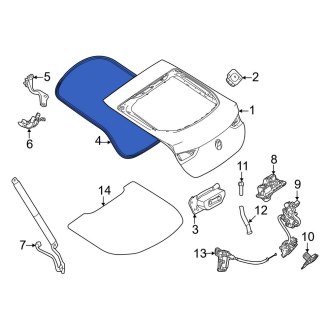 Mercedes GLE Class Trunk & Tailgate Seals — CARID.com