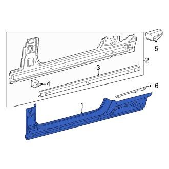 Mercedes CLE Class Replacement Rocker Panels | CARiD