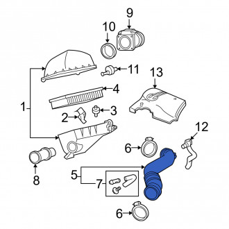 Mercury Grand Marquis OEM Air Intake Parts | Filters, Manifolds — CARiD.com