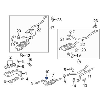 Mercury Marauder OEM Exhaust Parts | Systems, Tips, Pipes — CARiD.com