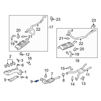 Mercury Marauder OEM Exhaust Parts | Systems, Tips, Pipes — CARiD.com