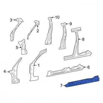 Mercury Sable Replacement Rocker Panels – CARiD.com