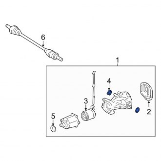 Mercury OEM Driveline & Axle Parts | Hubs, CV-Joints — CARiD.com
