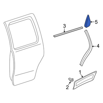 Mercury Mariner Door Moldings Side Edge Belt