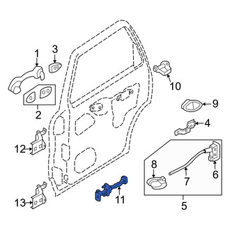 Mercury Mariner Door Hinges Pin And Bushing Kits
