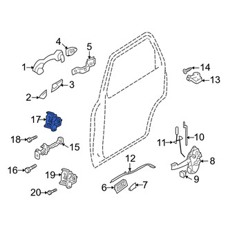 Mercury Mariner Door Hinges, Pin & Bushing Kits – CARiD.com