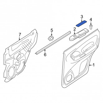 Mercury Mariner Interior Door Panels & Armrests | CARiD