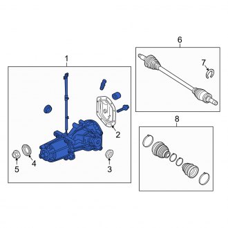 Mercury Milan Axle Assemblies | Front & Rear — CARiD.com