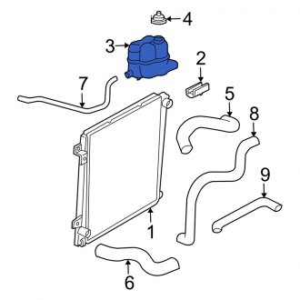 Mercury Mountaineer Replacement Coolant Tanks & Components – CARiD.com