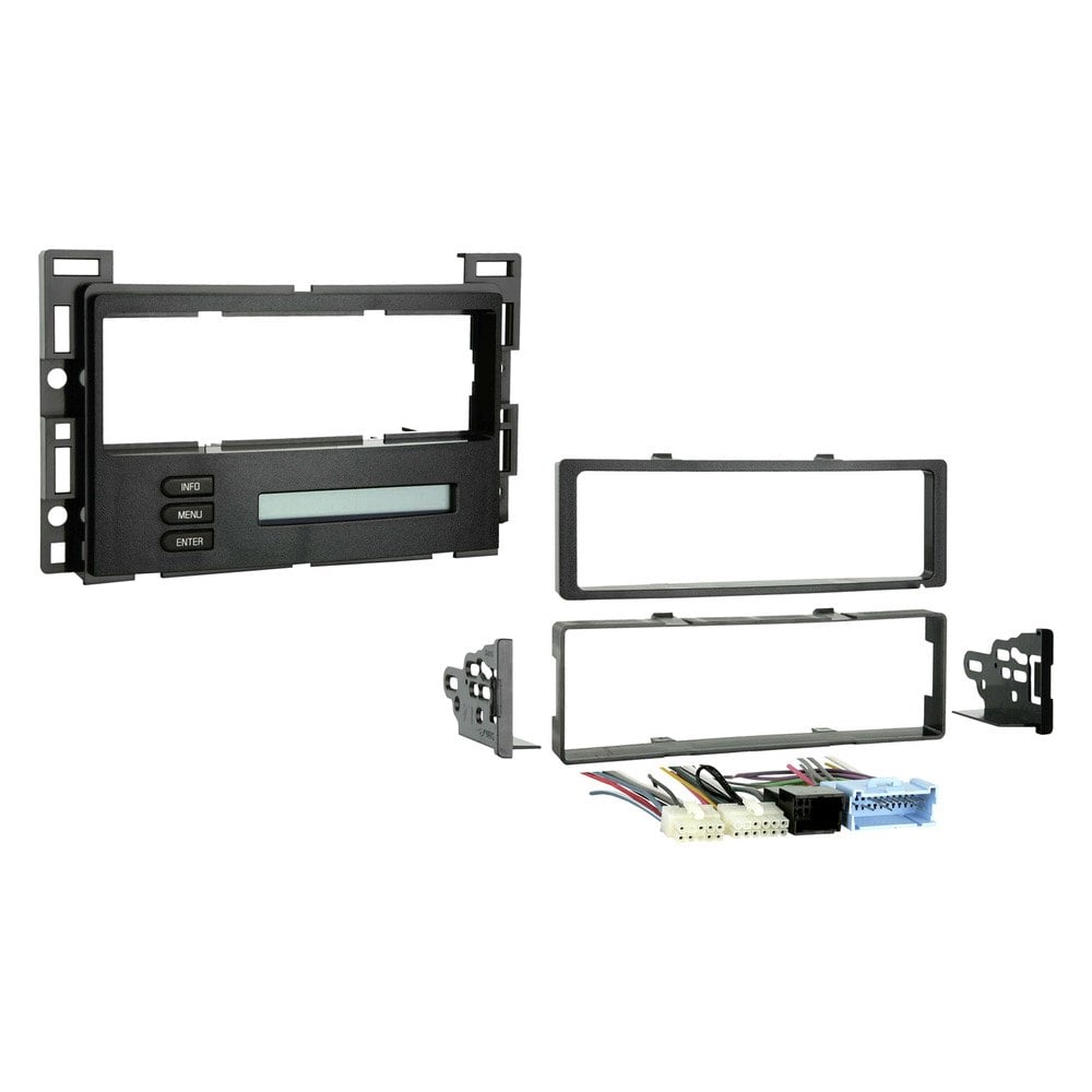 Metra® 99-3303 - Single DIN Matte Black Stereo Dash Kit