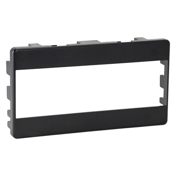 Metra® 99-5600 - Single DIN Black Stereo Dash Kit with 1/2 DIN ...