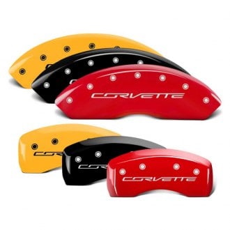 2018 Chevy Corvette Brake Caliper Covers - Colored, Custom | CARiD
