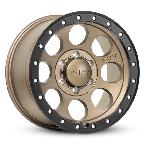 MICKEY THOMPSON® CLASSIC PRO Wheels - Satin Bronze with Black Lip Rims