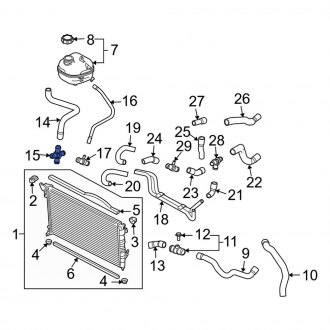 Mini Cooper OEM Engine Cooling Parts - Radiators, Fans | CARiD
