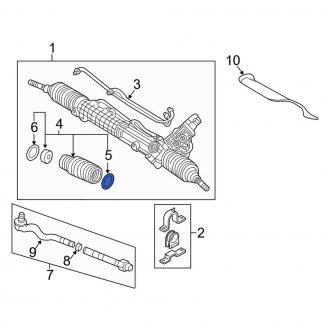 Mini Cooper Steering Rack Boots & Bellows — CARiD.com