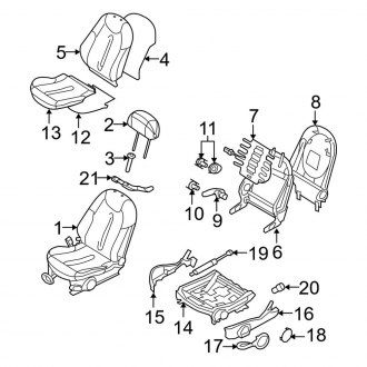 2002 Mini Cooper Mini OEM Seats | Racing, Sport — CARiD.com