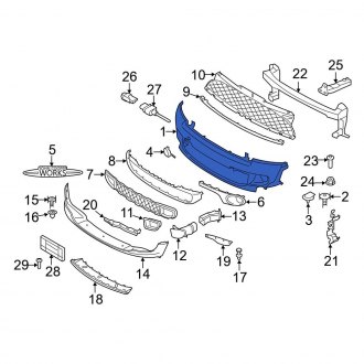 Mini Cooper Replacement Front Bumpers & Components — CARiD.com