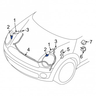 Mini Cooper Washer Nozzles & Parts — CARID.com
