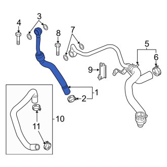 Mini Cooper OEM Engine Cooling Parts | Radiators, Fans — CARiD.com