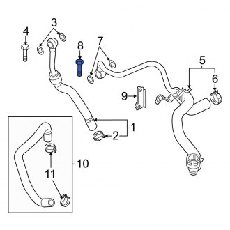 Mini Cooper OEM Engine Cooling Parts | Radiators, Fans — CARiD.com