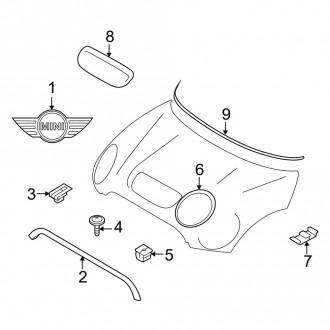 2010 Mini Cooper OEM Body Hoods | CARiD