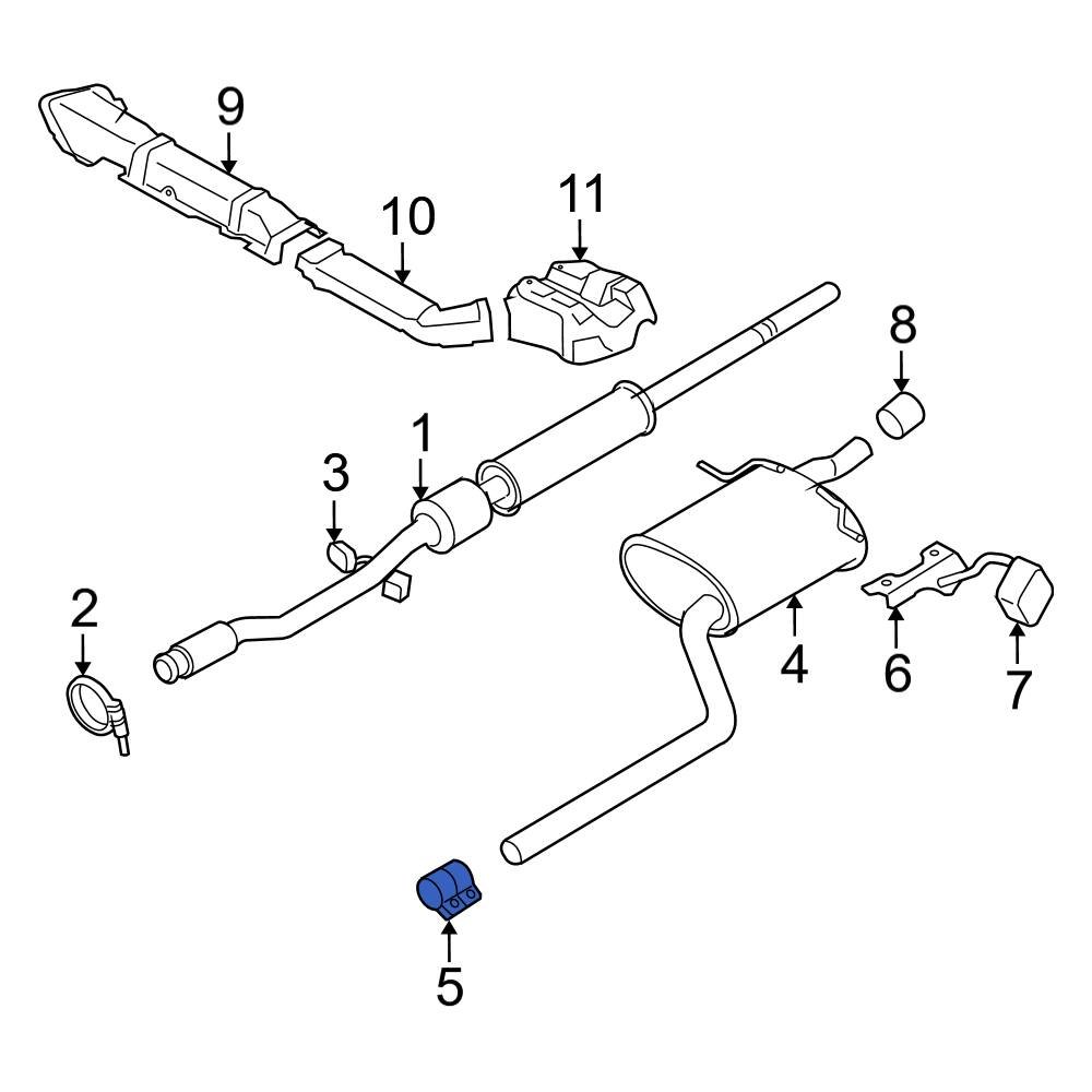Mini OE 18302756351 - Exhaust Clamp