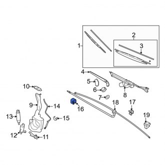 Mini Clubman Washer Nozzles & Parts — CARID.com