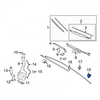 Mini Cooper Washer Nozzles & Parts | CARiD