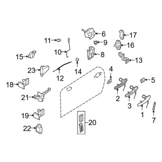 Mini Cooper Door Locks + Components — CARiD.com