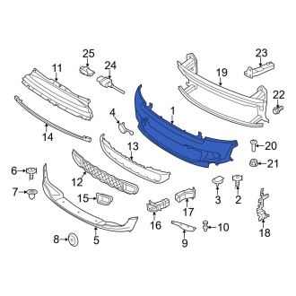 Mini Cooper Replacement Front Bumpers & Components — CARiD.com