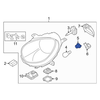 Mini Countryman OEM Signal Lights | LED, Parking, Corner — CARiD.com