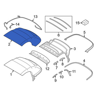 Mini Convertible Tops & Parts | Boots, Frames, Latches — CARiD.com
