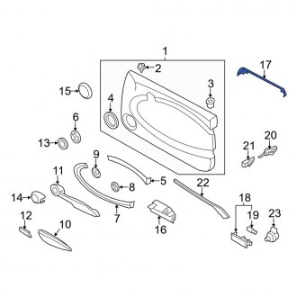 Mini Clubman OEM Window Parts | Visors, Regulators — CARiD.com