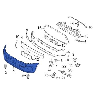 Mini Cooper Replacement Front Bumpers & Components — CARiD.com