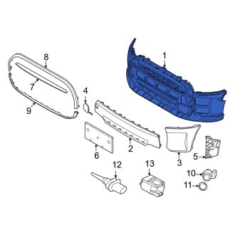 Mini Cooper Replacement Front Bumpers & Components — CARiD.com