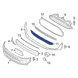 Mini Clubman Replacement Grille Assemblies — CARiD.com