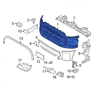 Mini Cooper Replacement Front Bumpers & Components — CARiD.com