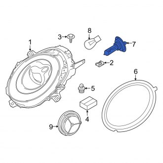 Mini Cooper OEM Lighting | Headlights, Fog & Tail Lights — CARiD.com