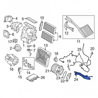 Mini Countryman HVAC Heater Cores | Seals, Clamps, Boxes — CARiD.com