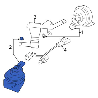 Mini Cooper Horns, Parts & Kits | Buttons, Relays, Switches — CARiD.com