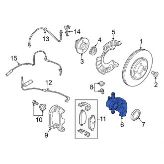 Mini OEM Brake Parts | Pads, Bleeders, Rotors, Lines — CARiD.com
