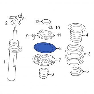 Mini Countryman OEM Suspension Parts | Shocks, Struts — CARiD.com