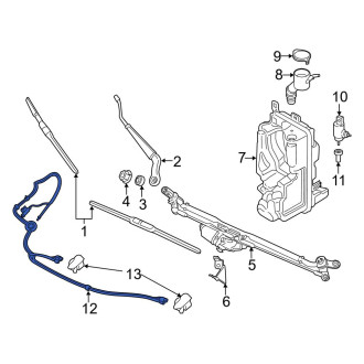 Mini Clubman Washer Nozzles & Parts — CARID.com
