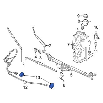 Mini Clubman Washer Nozzles & Parts — CARID.com